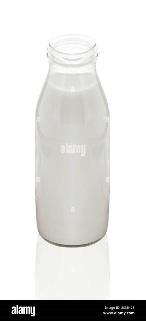 Milk Botle Isolated On White Background Milk Botle Isolated On White