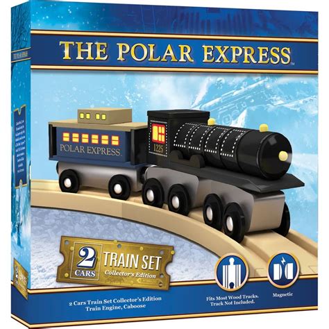Tootally Thomas Polar Express Wooden Engine And Caboose