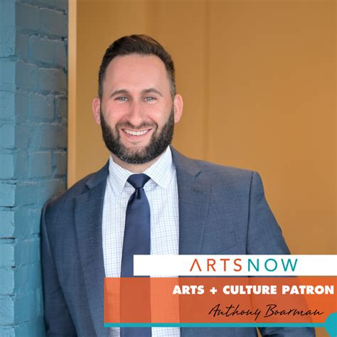 Arts And Culture Patron Anthony Boarman Artsnow
