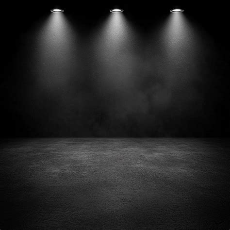 Black Studio Background Premium Ai Generated Image