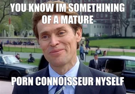 Мем You Know Im Somethining Of A Mature Porn Connoisseur Nyself