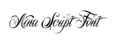 Nina Script Font Dafont Style Nina Script Font Dafont Style