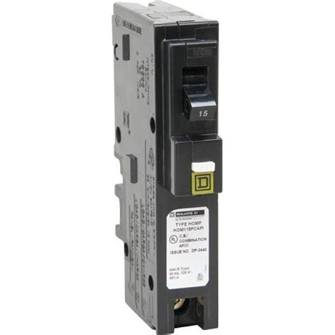 15 Amp Ground Fault Circuit Interrupter Square D Hom115gficp 15a
