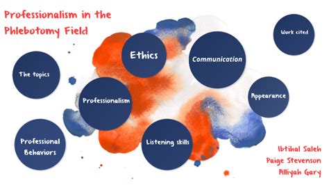 Professionalism In The Phlebotomy Field By Abby Sal On Prezi