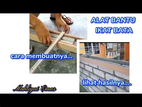 Cara Nak Buat Acuan Batu Bata
