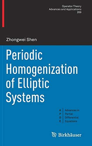 Periodic Homogenization Of Elliptic Systems Operator