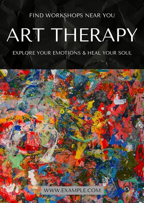 Art Therapy Poster Template Customizable Free Editable Template