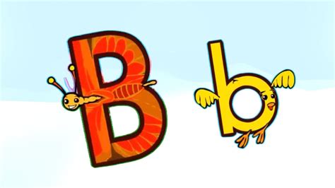 Meet The Letters Uppercase And Lowercase B Youtube