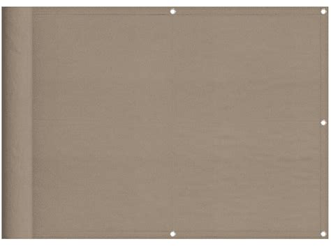 Vidaxl 4000236 Balkon Sichtschutz Taupe Saturn