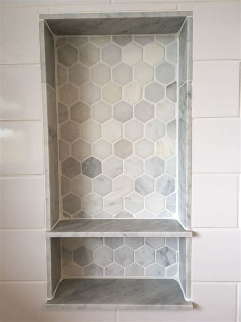 How To Put A Shelf In A Shower Niche Art Tile And Renovation