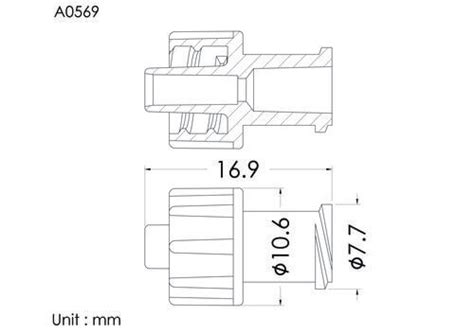 Malefemale Adapter Cap