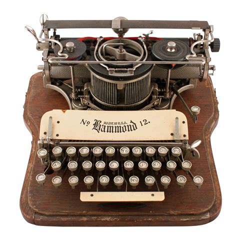 Vintage Typemachine Illustratie