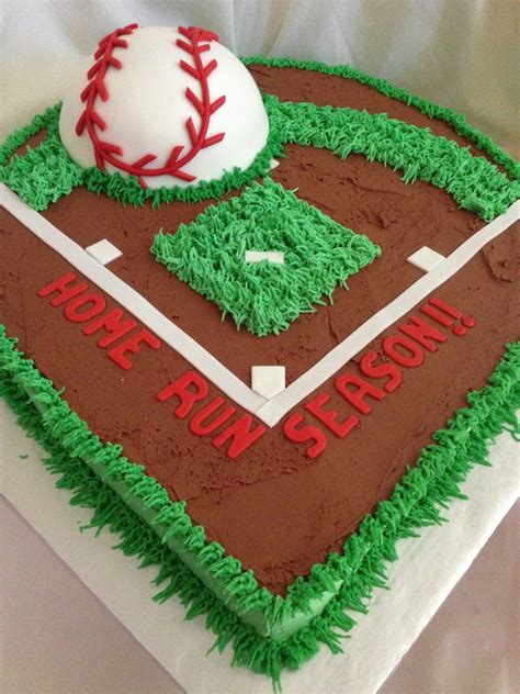 Baseball Diamond Cake At Molly Nielsen Blog