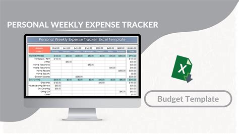 Personal Expense Tracker Excel Template