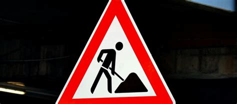 Road Work Construction Signs Promote Safety In Construction Zones
