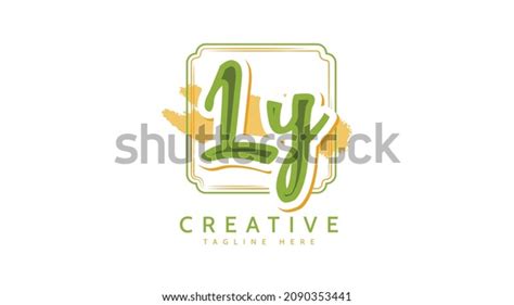 Ly Initials Handwriting Logo Vector Stock Vector Royalty Free 2090353441 Shutterstock