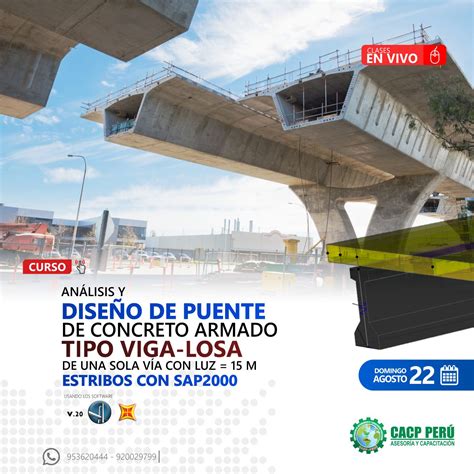 Cacp Perú Curso Análisis Y Diseño De Puente De Concreto Armado Tipo
