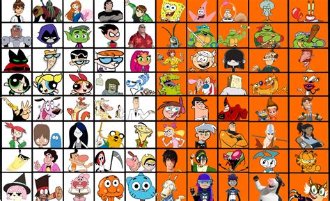 Nickelodeon Girl Cartoon Characters