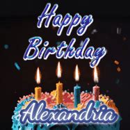 Happy Birthday Alexandria S