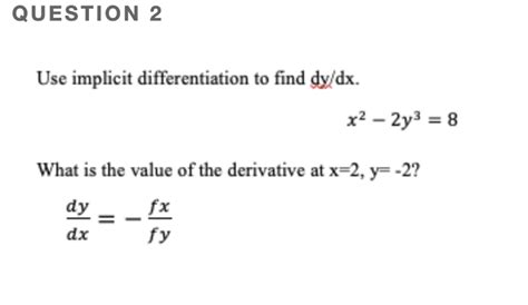Solved Question 1 Use The Small Increments Formula To