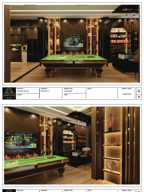 3d Render Perspectives For Interior Design Pdf Technology And Engineering