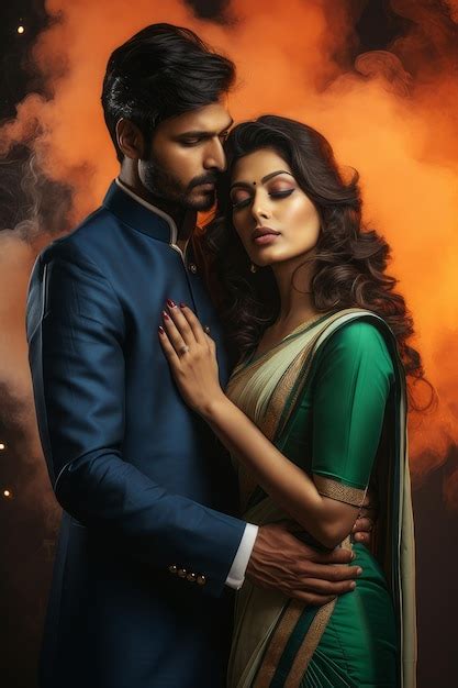 Premium Ai Image Indian Couple