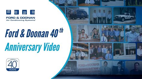 Our 40 Year Journey The Ford And Doonan Story Youtube