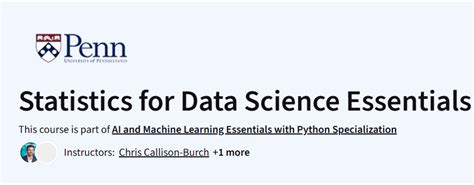 Statistics For Data Science Essentials ~ Computer Languages Clcoding