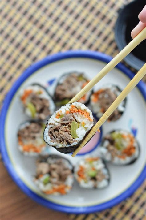 Kimbap Traditional Korean Recipe 196 Flavors