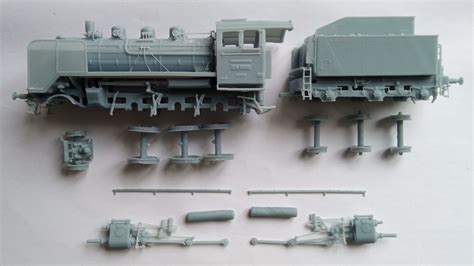 Steam Engine Locomotive Drg Class 24 Dr Baureihe 24 3d Model 3d