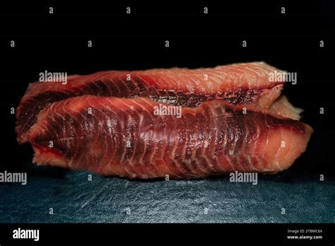 Trimmed Fillets Of Grass Carp Ctenopharyngodon Idella Also Known As