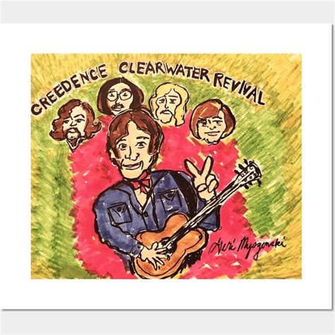 Creedence Clearwater Revival Wall And Art Print
