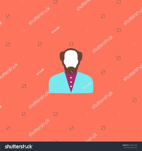 Scientist Simple Vector Color Icon Vector De Stock Libre De Regalías