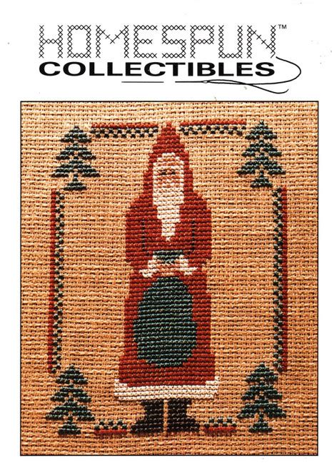 Homespun Collectibles Folk Art Santa
