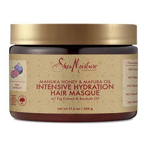 Shea Moisture Manuka Honey And Mafura Oil Intensive Hydration Hair Masque