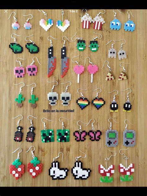 Hama Beads Jewelry Artofit