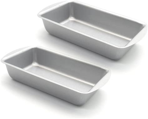 Icstm Square Cake Pans 2 Pack Of Mini Baking Pans 5 Inch Square Baking Pan For