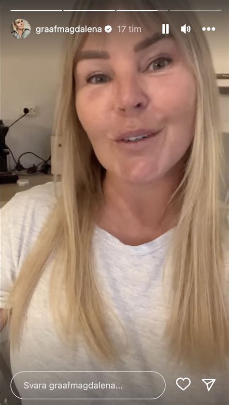 Magdalena Graaf Visar Sin Utseendeförändring Kände För En Nystart