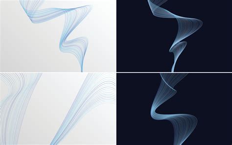Modern Wave Curve Abstract Presentation Background Pack 18553668 Vector