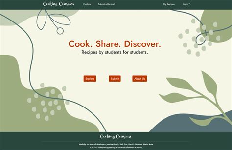 Cooking Compass Recipes For Uh Manoa Students Derrick Quiamas