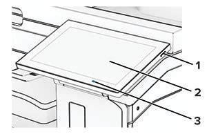 Uso Del Panel De Control Lexmark Cs963