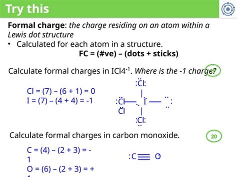 Formal Charge And Resonance Che1031lecture74 Pptx Chemistry