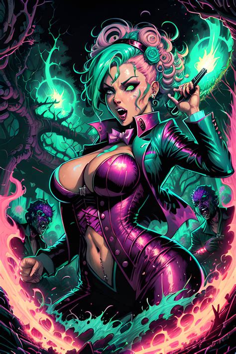 Zombie Girl By Isaris Ai On Deviantart