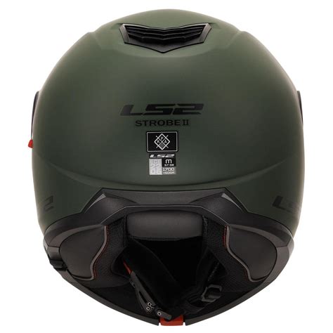 Ls2 Strobe 2 Mat Yeşil Çene Açılır Kask
