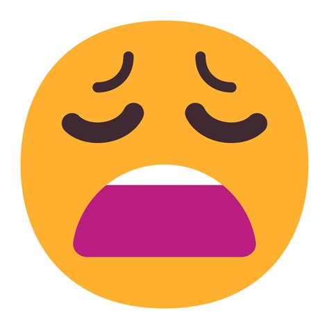 😩 Weary Face Emoji