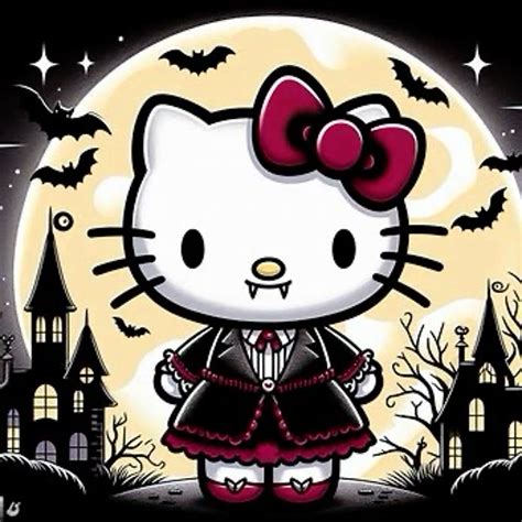 Vampire Hellokitty Hello Kitty Art Hello Kitty Cartoon Hello Kitty