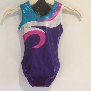 Obersee Costumes New Oversee Girls Shiny Gymnastics Dance Leotard
