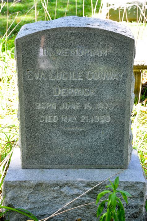 Eva Lucille Conway Derrick 1873 1953 Find A Grave Memorial