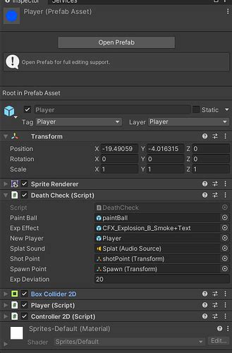 Prefab Instantiates With Its Components Disabled Questions And Answers