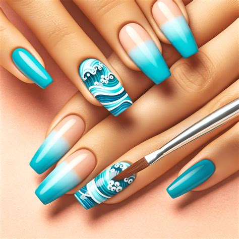Beautiful Blue Nail Designs
